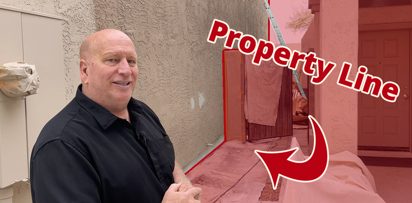 How We Paint Your Home if You Have a Zero Lot Line